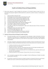 Understanding Health and Safety at Work Act Policies and Procedures ...